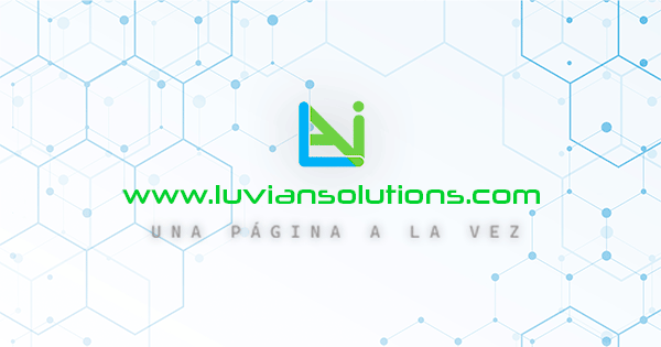 Luvián Solutions. Una página a la vez.
